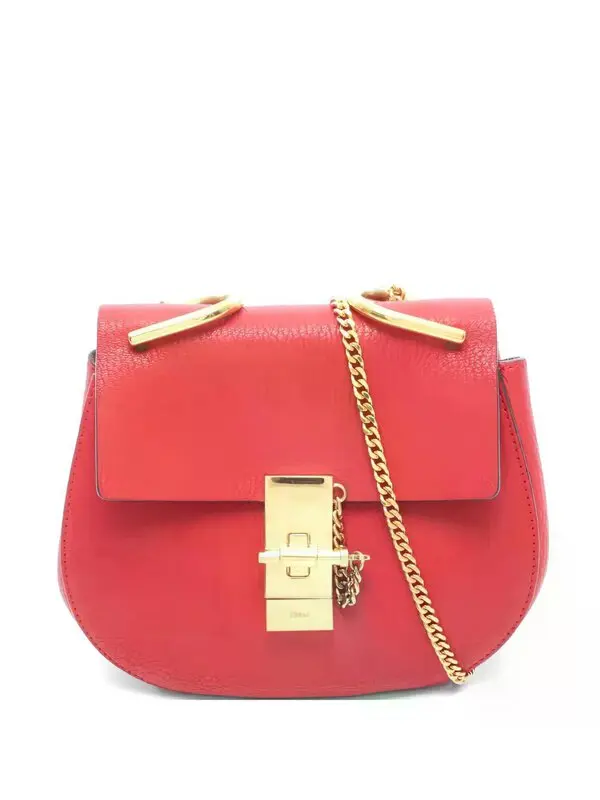 Chloé Drew Chain Mini Bag - Red