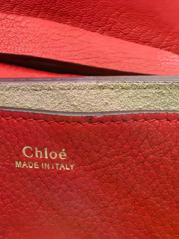 Chloé Drew Chain Mini Bag - Red