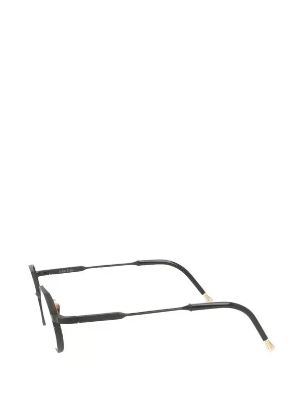 JOHN DALIA Geometric Frame Eyeglasses
