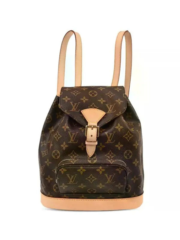LOUIS VUITTON Montsouris Mm Backpack - Brown