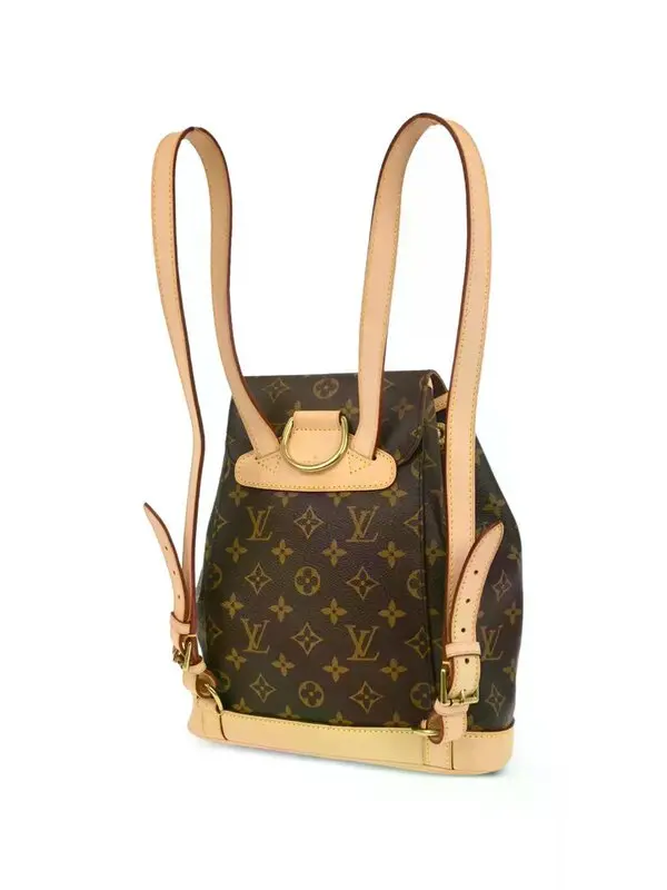 LOUIS VUITTON Montsouris Mm Backpack - Brown