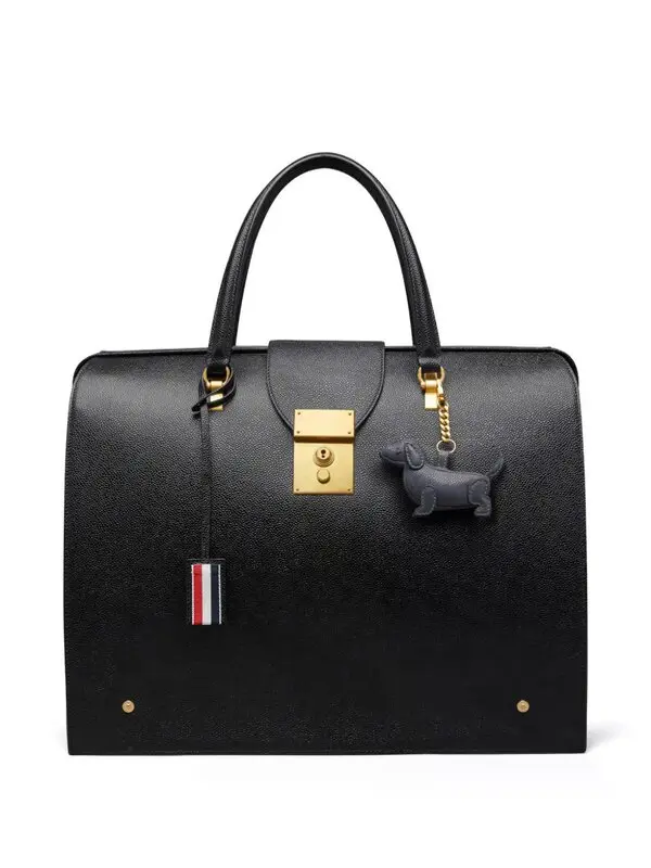 Thom Browne Hector Leather Bag Charm