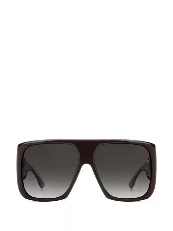 Victoria Beckham Browline Sunglasses - Brown