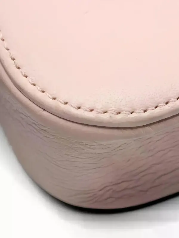 Balenciaga 2000s Xs Camera Leather Shoulder Bag - Pink