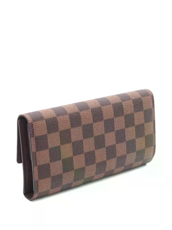 LOUIS VUITTON 2005 Portefeuil International Damier Wallet - Brown