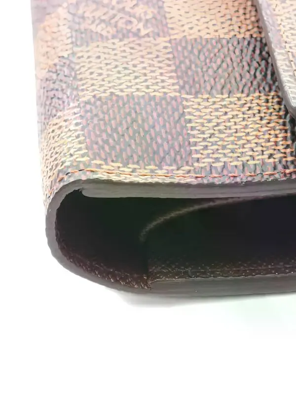 LOUIS VUITTON 2005 Portefeuil International Damier Wallet - Brown