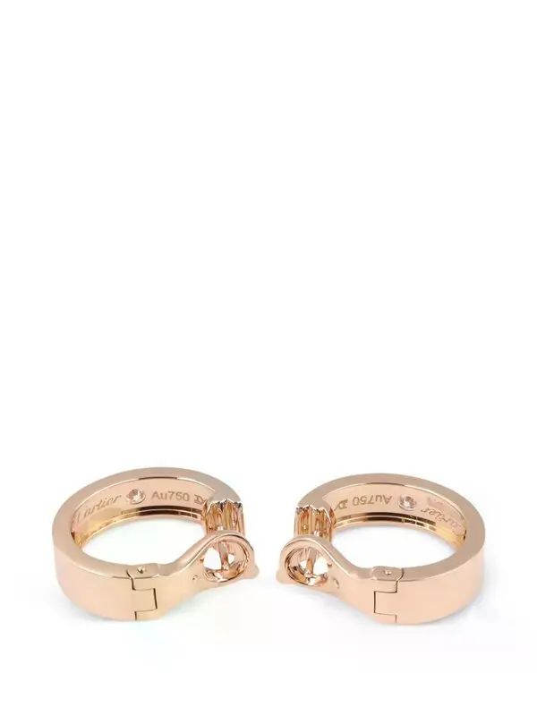 Cartier 2010s Love Hoop Earrings