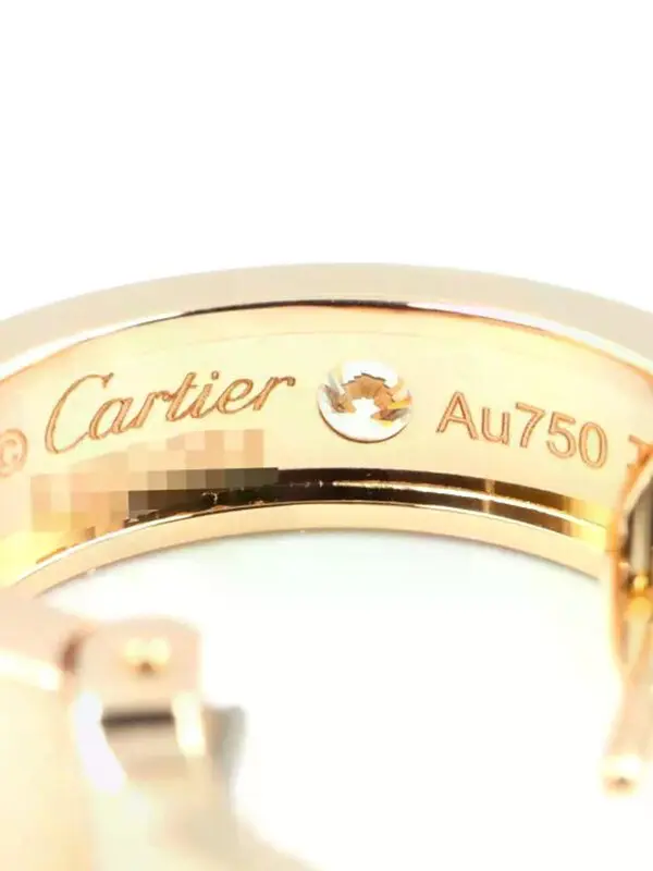 Cartier 2010s Love Hoop Earrings