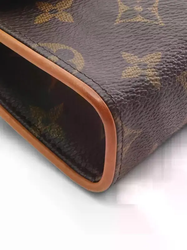 LOUIS VUITTON 2002 Florentine Monogram Belt Bag - Brown