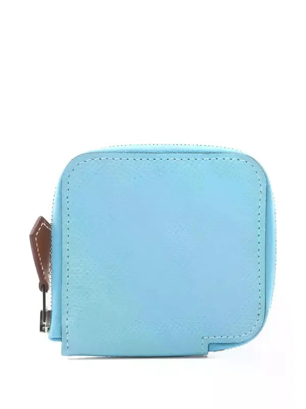 Hermès 2023 Silk'in Wallet - Blue