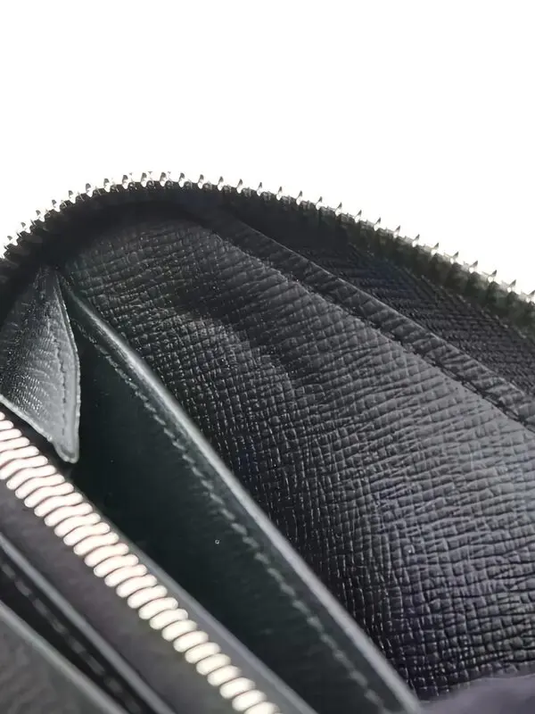 LOUIS VUITTON 2021 Zippy Organizer Nm Checked-pattern Wallet - Black
