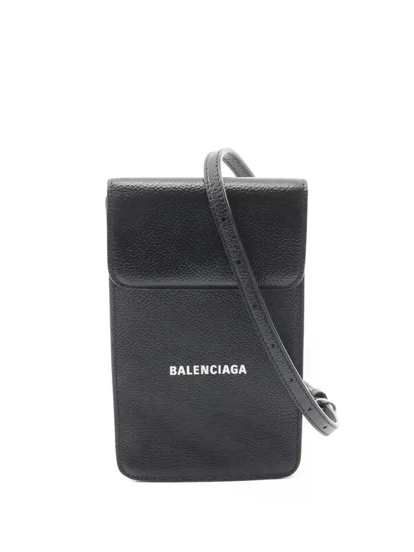 Balenciaga 2010s Cash Phone Case - Black