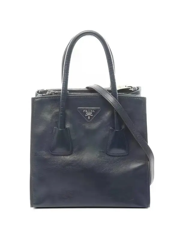 Prada 2000s Leather Tote Bag