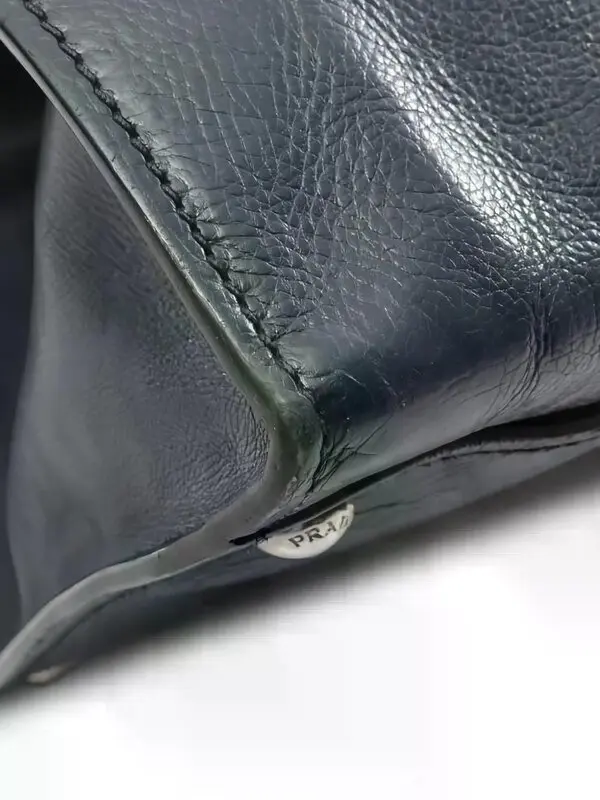 Prada 2000s Leather Tote Bag