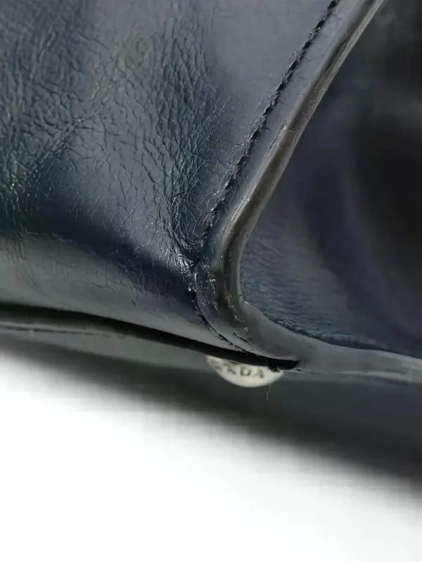 Prada 2000s Leather Tote Bag