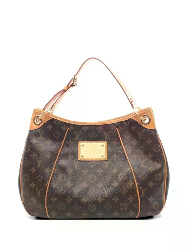 LOUIS VUITTON 2012 Galliera Pm Monogram Shoulder Bag - Brown