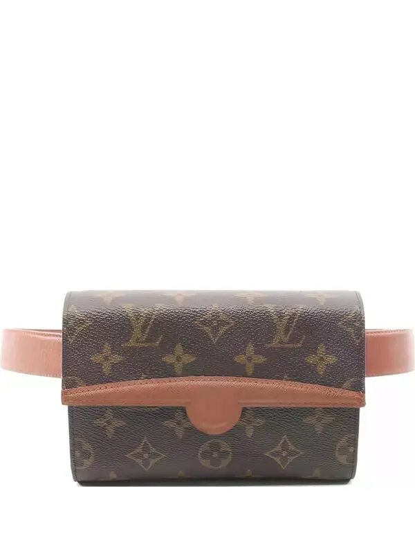 LOUIS VUITTON 1993 Arche Monogram Canvas Belt Bag