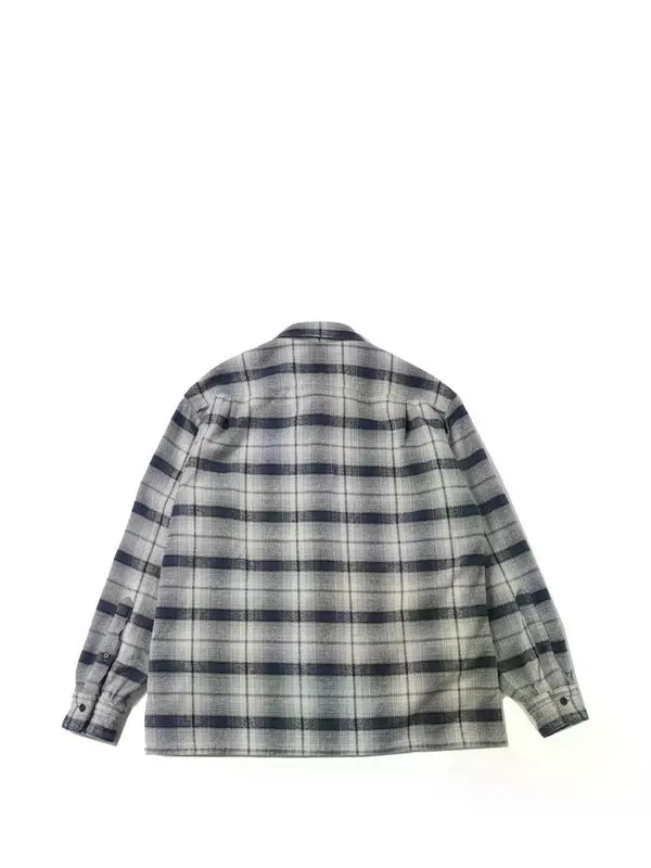A.PRESSE Checked Long-sleeve Shirt