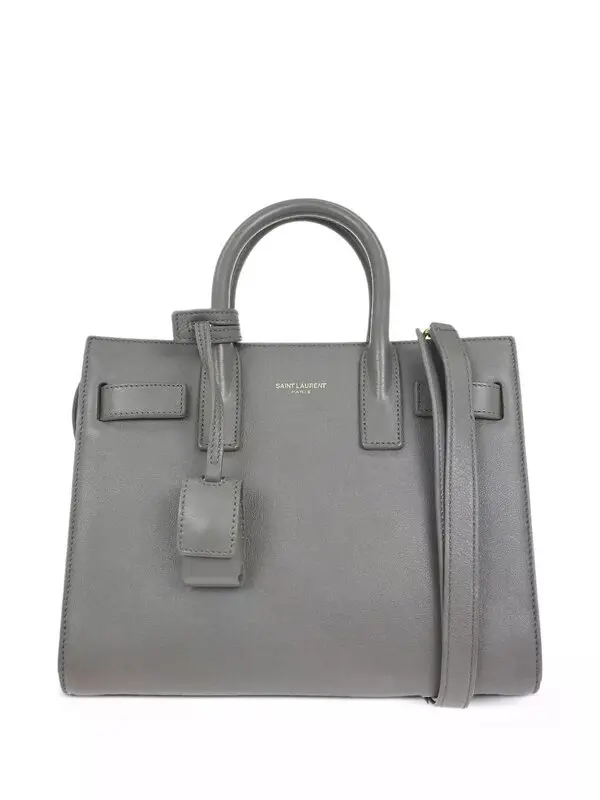 Saint Laurent 2016 Sac De Jour Tote Bag - Grey