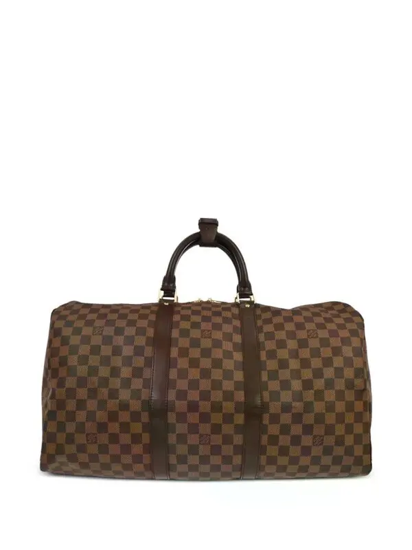 LOUIS VUITTON Keepall 50 Boston Bag - Brown