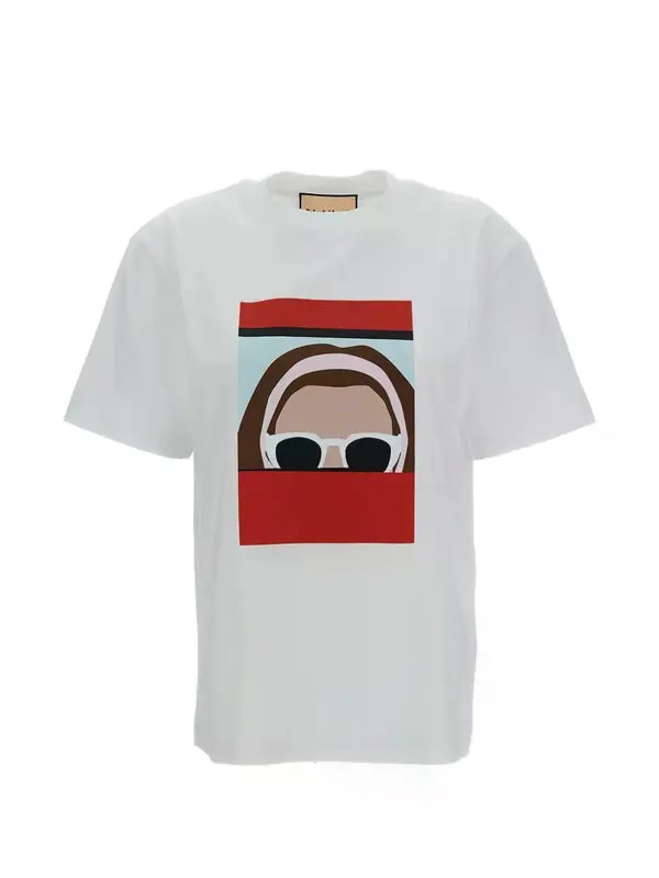 Plan C Graphic-print T-shirt - White