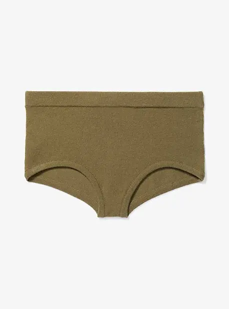 Michael Kors Stretch Cashmere Blend Briefs - Brown