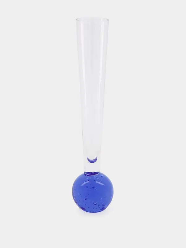All Origine Glass Decorative Vase - Blue