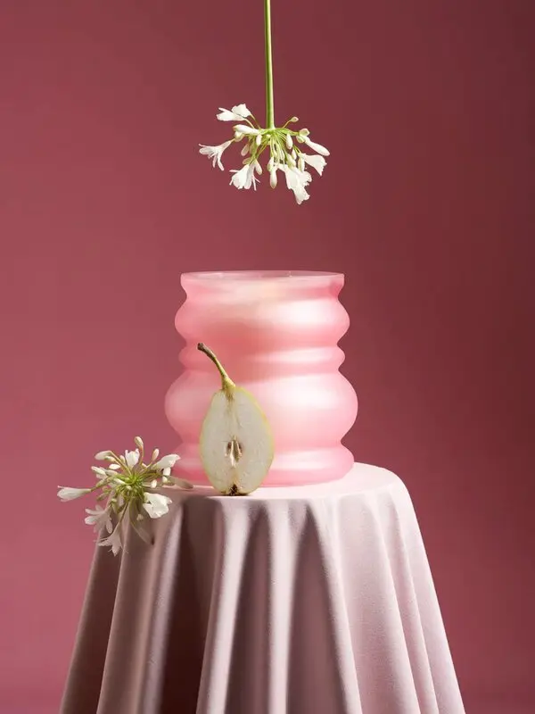 HOOGELAND 1770 Gabrielle Fidji Large Scented Candle - Pink