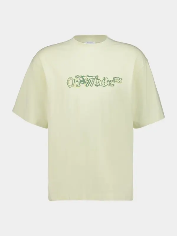 Off-White Alfalfa Green Cloudy Arrow T-shirt - White