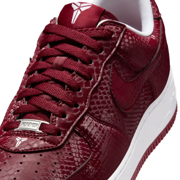 Nike Kobe Air Force 1 Low Shoes - Red