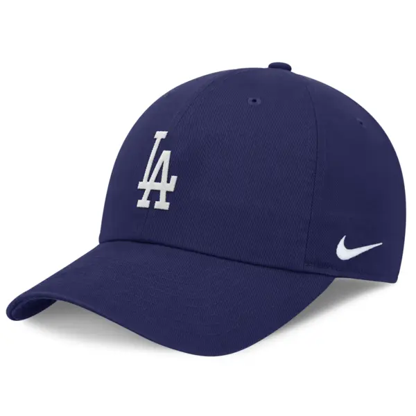 Nike Los Angeles Dodgers Evergreen Club Mlb Adjustable Hat - Blue