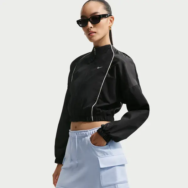 Nike Phoenix Fleece Mid-rise Cargo Miniskirt