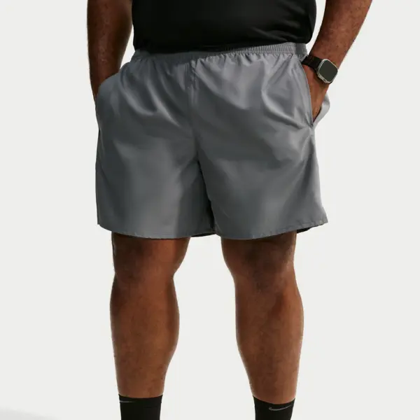 Nike Miler Dri-fit 7" Brief-lined Running Shorts - Grey