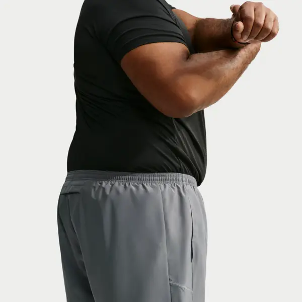 Nike Miler Dri-fit 7" Brief-lined Running Shorts - Grey
