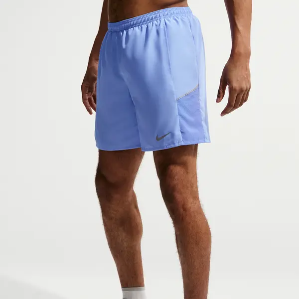 Nike Miler Dri-fit 7" Brief-lined Running Shorts - Blue
