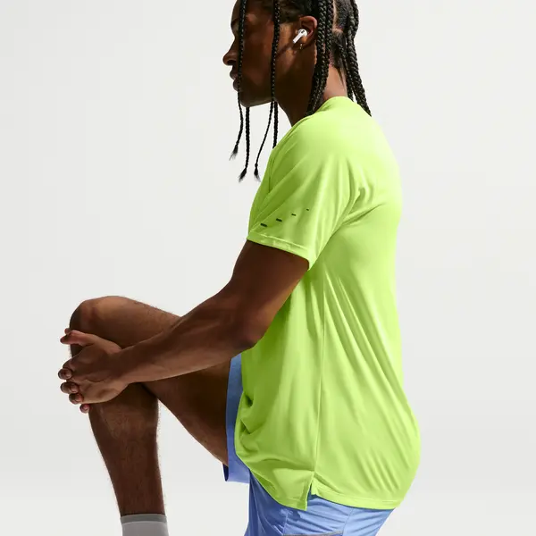 Nike Miler Dri-fit 7" Brief-lined Running Shorts - Blue