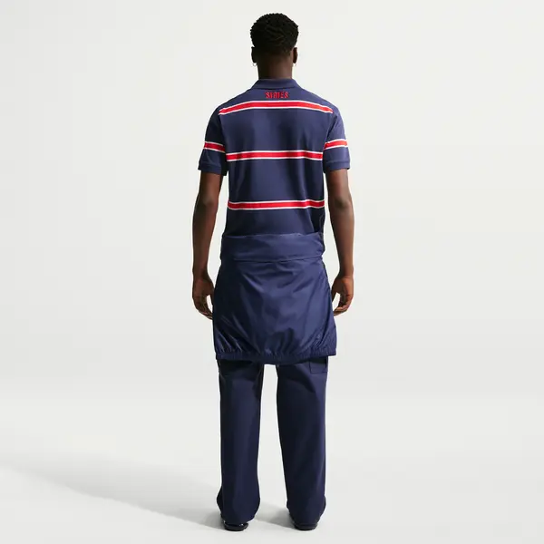 Nike Usmnt The Polo Dri-fit Soccer Polo - Blue