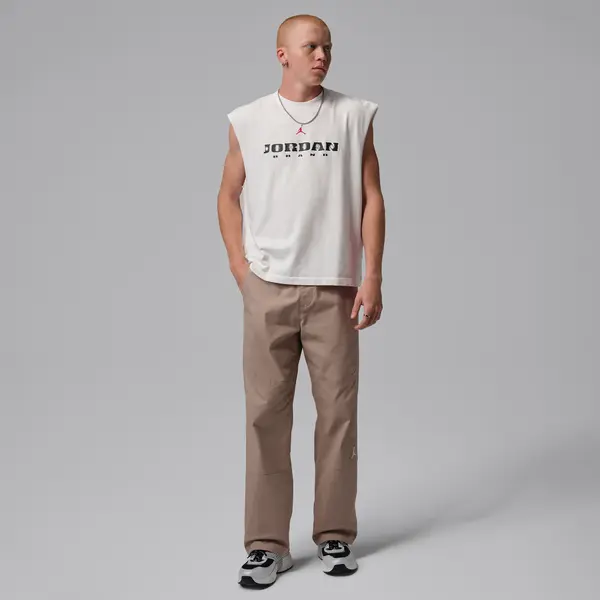 JORDAN Essentials Woven Canvas Pants - Brown