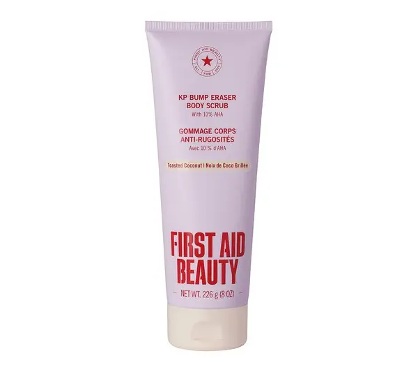 FIRST AID BEAUTY Kp + Body Bump Eraser Scrub 8 Oz Warm Coconut - One-color