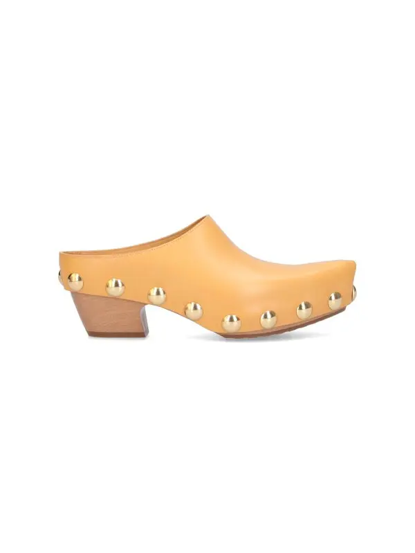 Bottega Veneta Gondola Mules - Beige