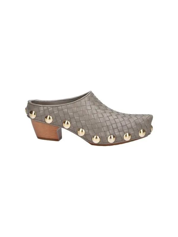 Bottega Veneta Gondola Mules - Taupe