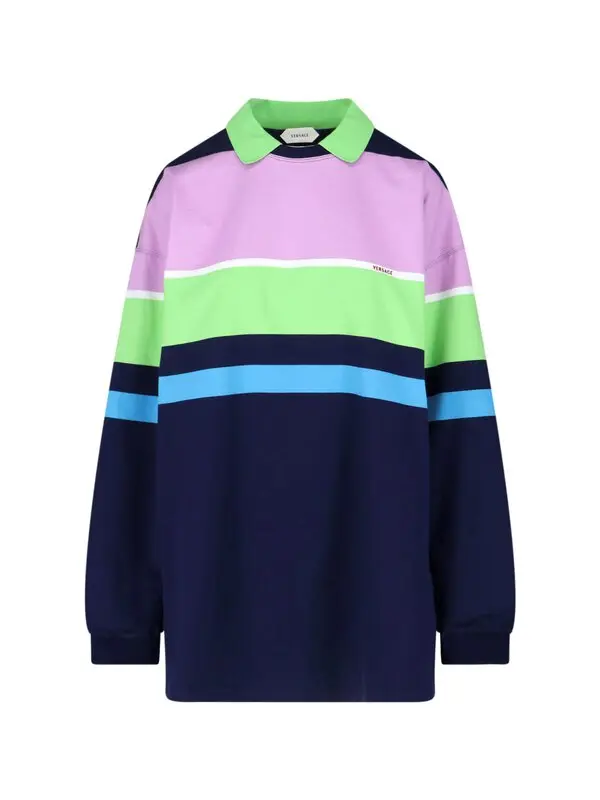 Versace Striped Mini Dress - Multi