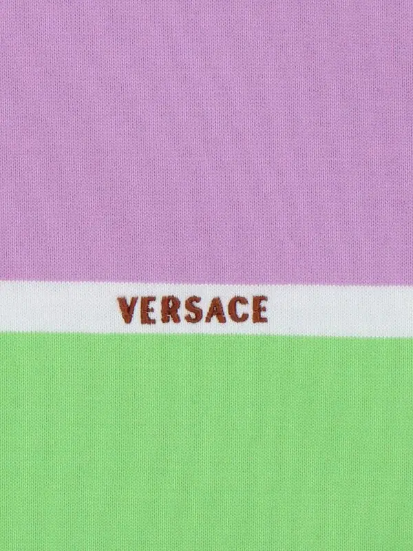 Versace Striped Mini Dress - Multi