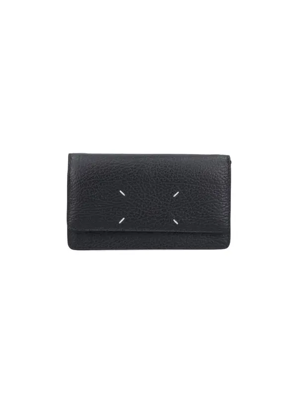 MAISON MARGIELA Four Stitches" Chain Wallet - Black