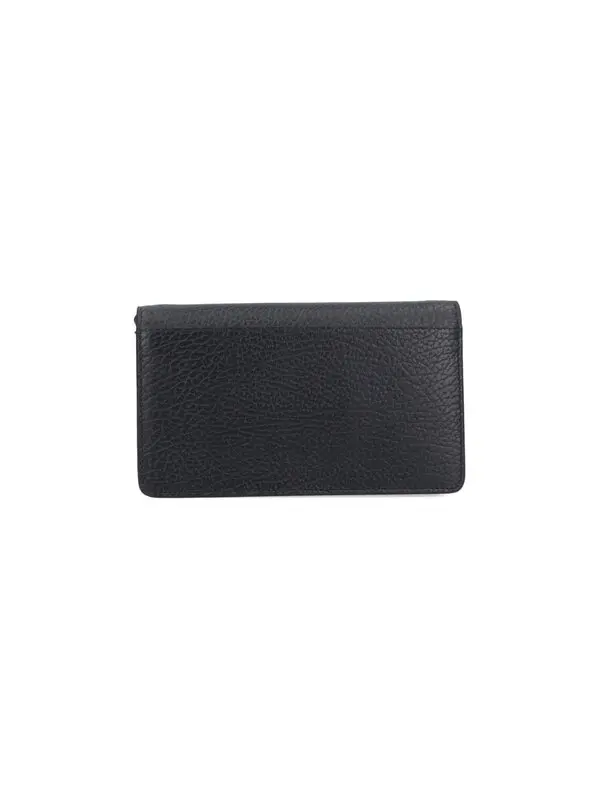 MAISON MARGIELA Four Stitches" Chain Wallet - Black