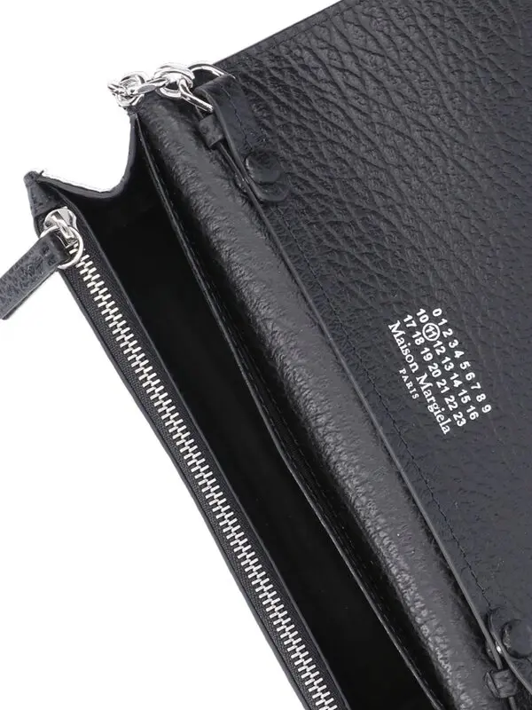MAISON MARGIELA Four Stitches" Chain Wallet - Black