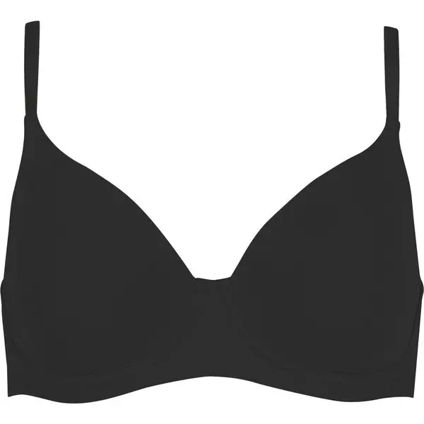 HUIT Coton Bio Underwire Bra - Black