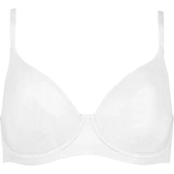 HUIT Coton Bio Underwire Bra - White