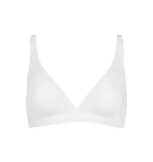 HUIT Coton Bio Bralette - White