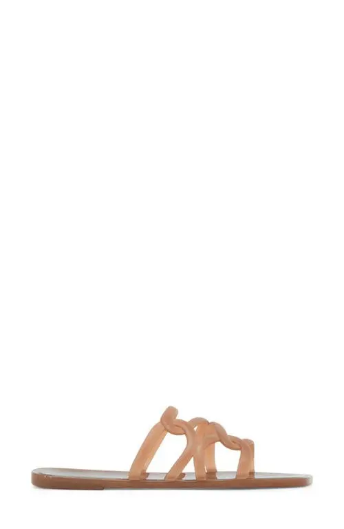 REISS Juliette Jelly Slide Sandal - Neutral